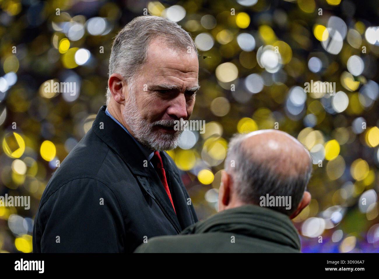 December 2, 2025, Madrid, Madrid, Spain: Felipe VI, King od Spain, is ...