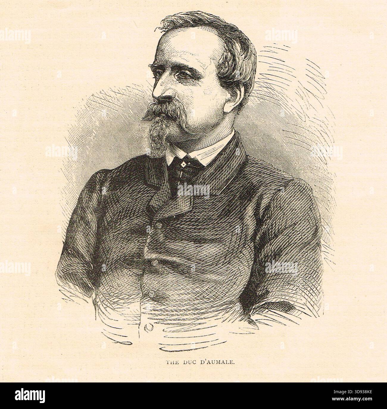 Prince Henri, Duke of Aumale, leader of the Orleanist monarchist ...