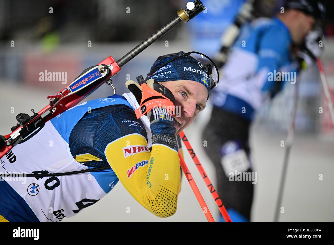 ÖSTERSUND, SWEDEN 20251203Sweden's Jesper Nelin after finishing in the ...