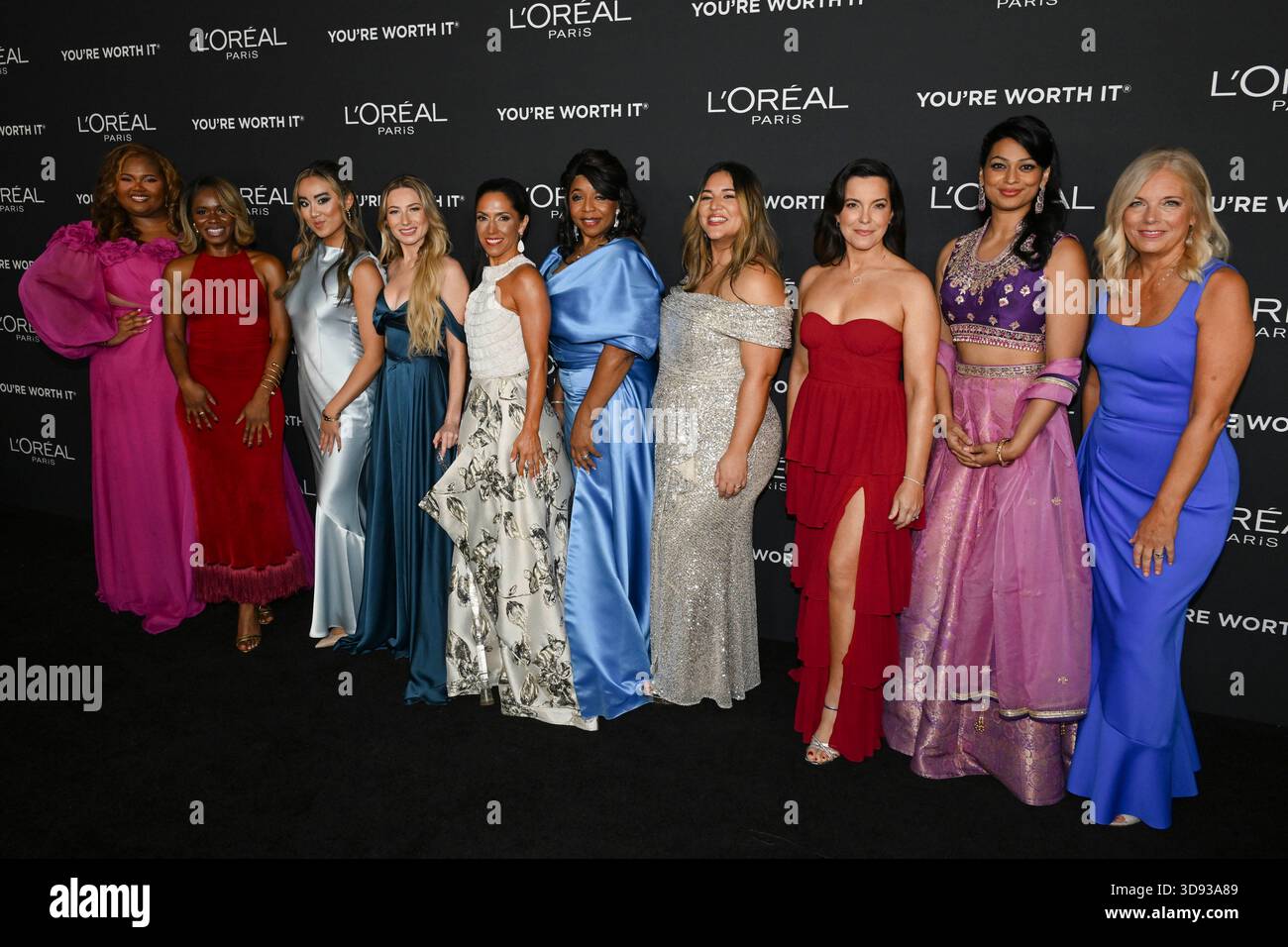 December 2, 2025, Los Angeles, California, USA: (L-R) YASMINE ARRINGTON ...