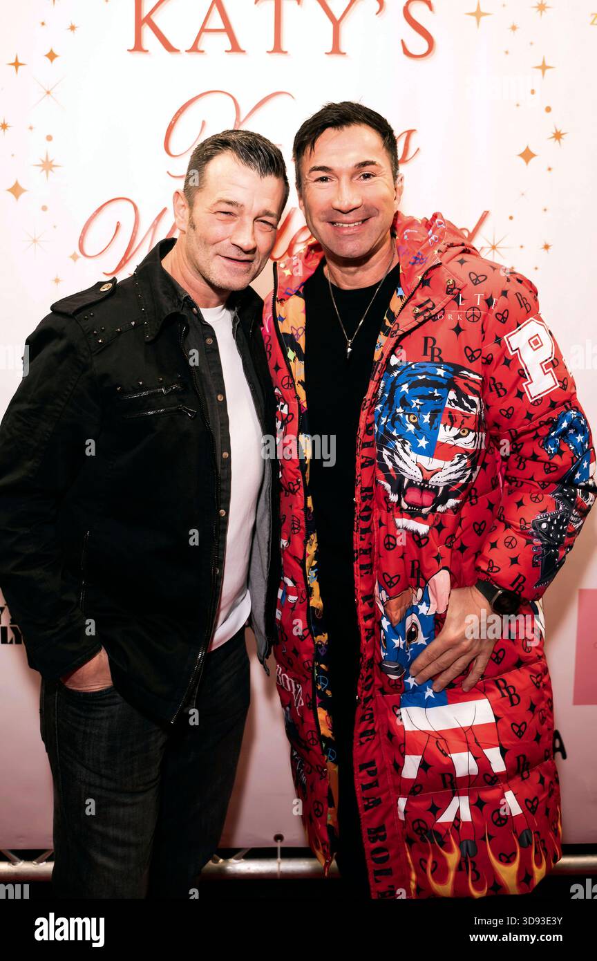 Achim Petry und Lucas Cordalis beim Katy s X-mas Wonderland Event von ...