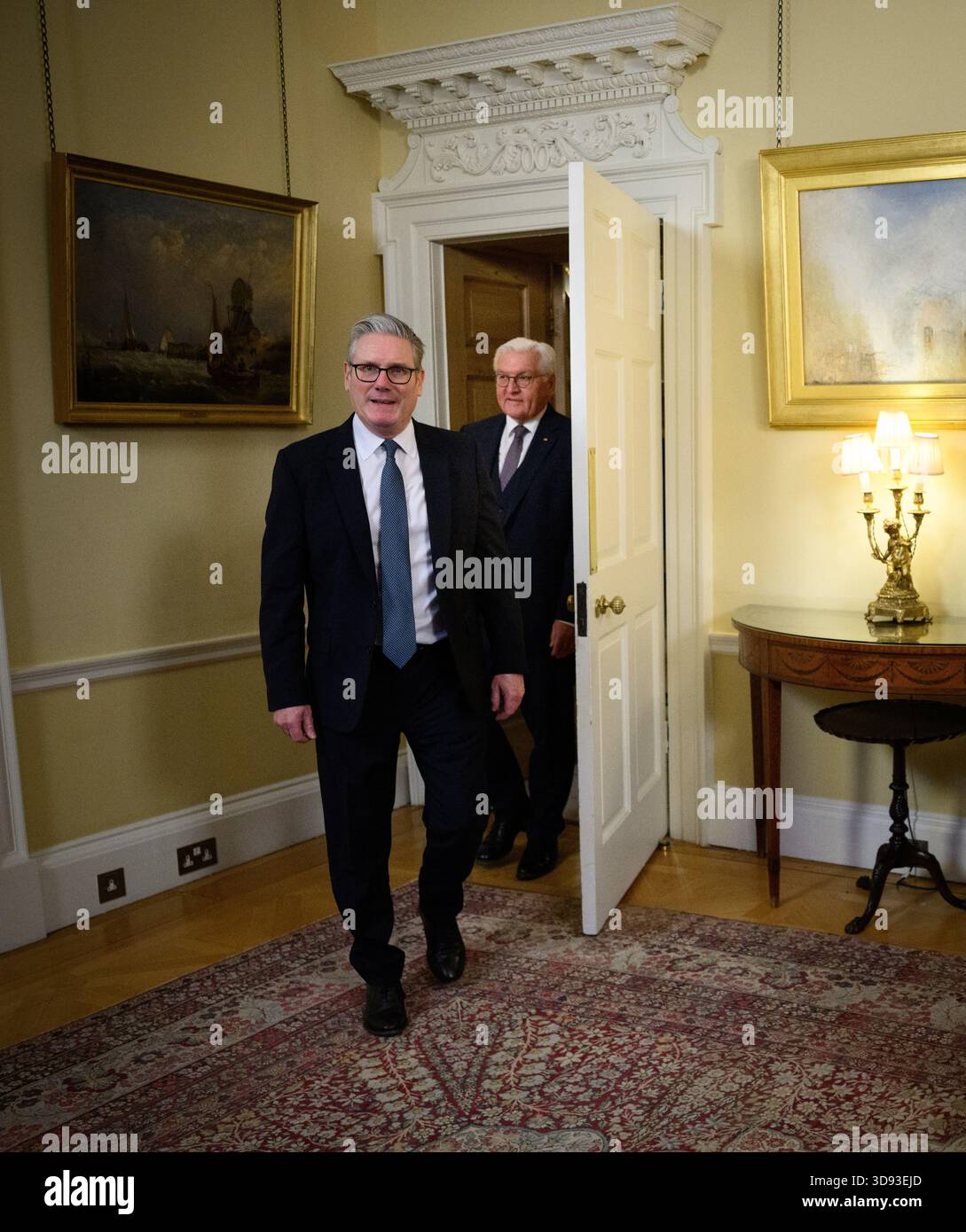 03 December 2025, Great Britain, London: Federal President Frank-Walter ...