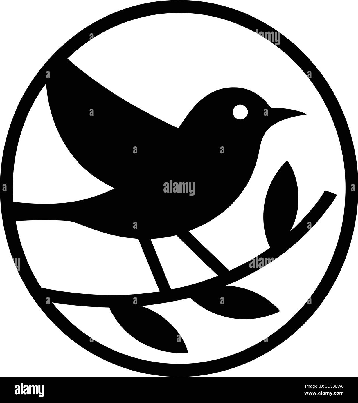 Circle frame flying white Stock Vector Images - Alamy