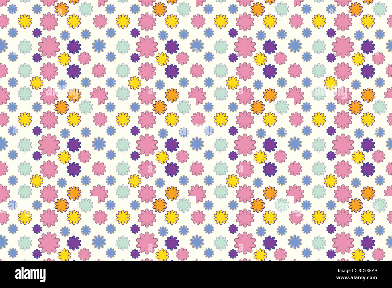 Cats seamless pattern in Stock Vector Images - Alamy