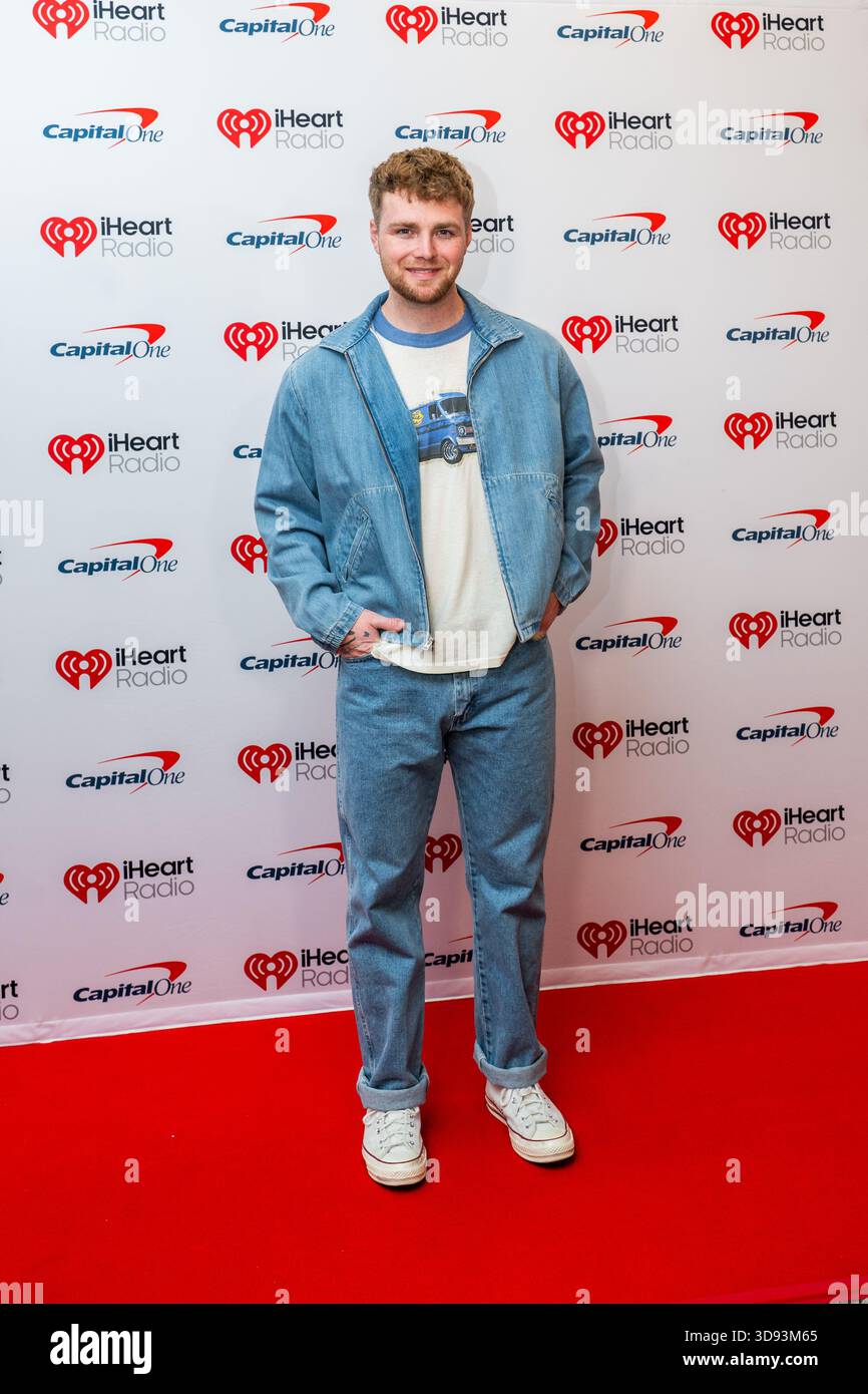 Alex Warren attends iHeartRadio 106.1 KISS FM's Jingle Ball 2025 ...