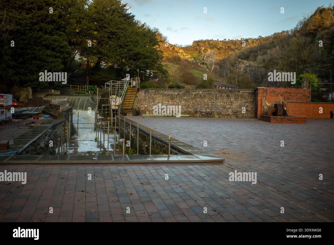 December 2025 - Newly paved over area on the former Cox's Mill hotel ...