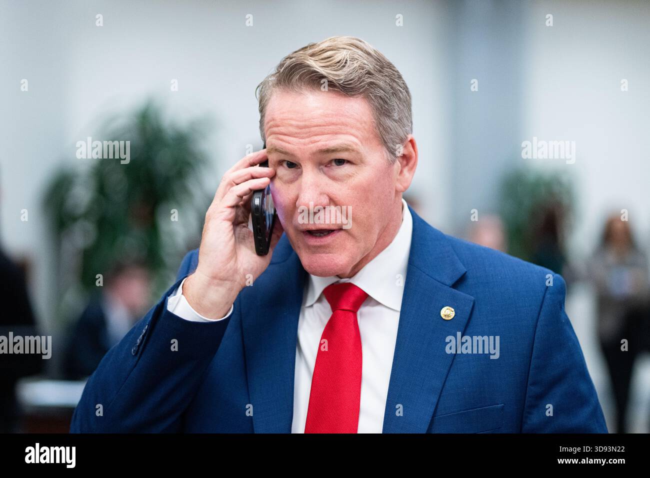 UNITED STATES - DECEMBER 3: Sen. Jon Husted, R-Ohio, walks through the ...