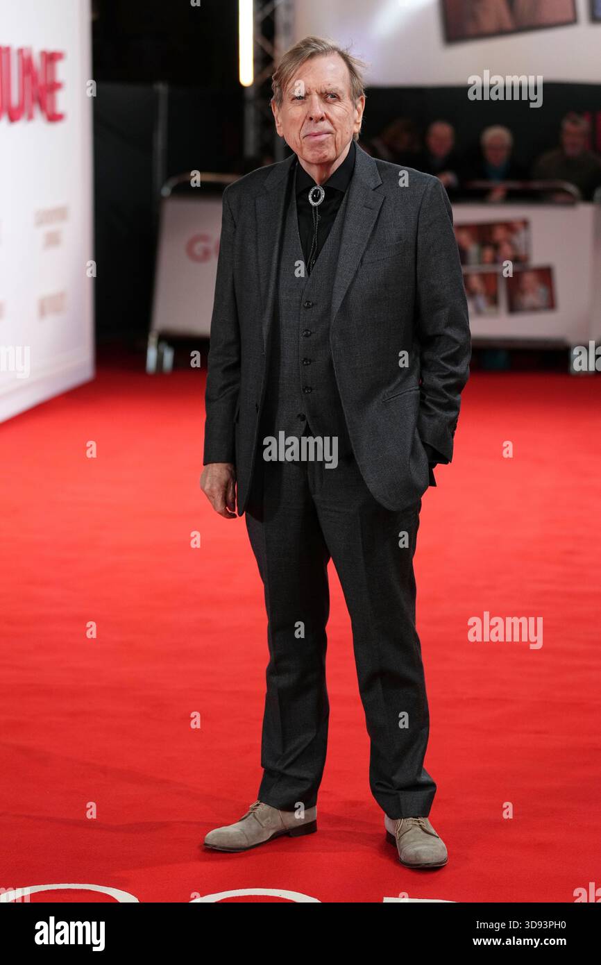 Timothy Spall poses for photographers upon arrival at the World ...
