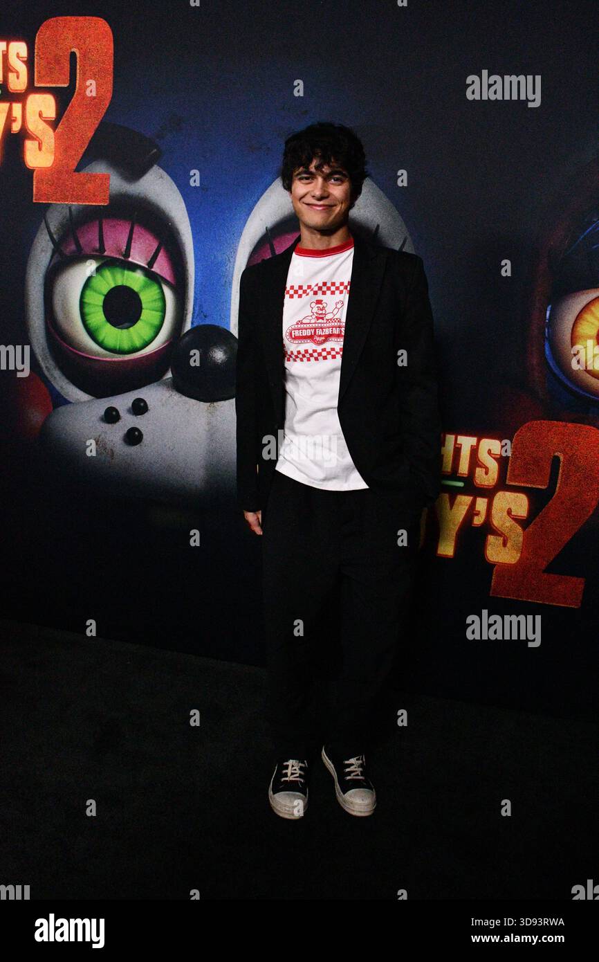 Hollywood, California, USA 2nd December 2025 Benjamin Almeida Universal ...