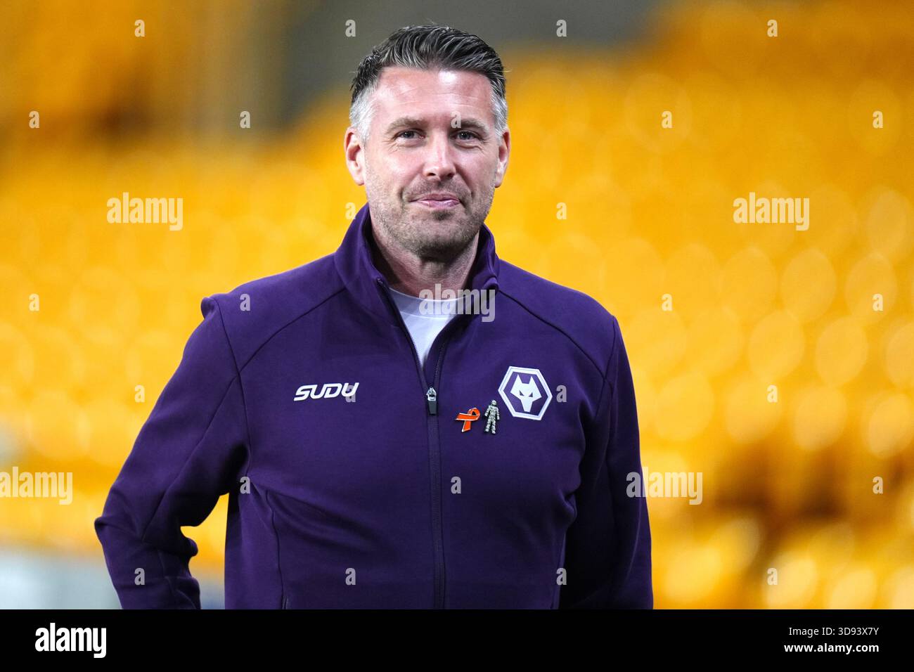 Wolverhampton Wanderers manager Rob Edwards before the Premier League ...