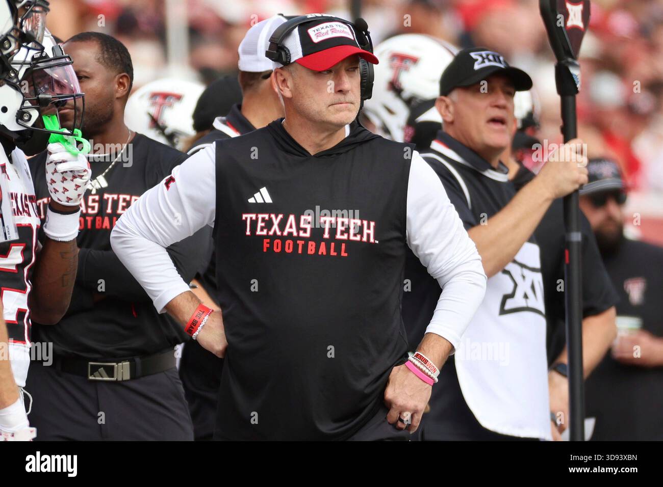 FILE - Texas Tech head coach Joey McGuire watches during the second ...