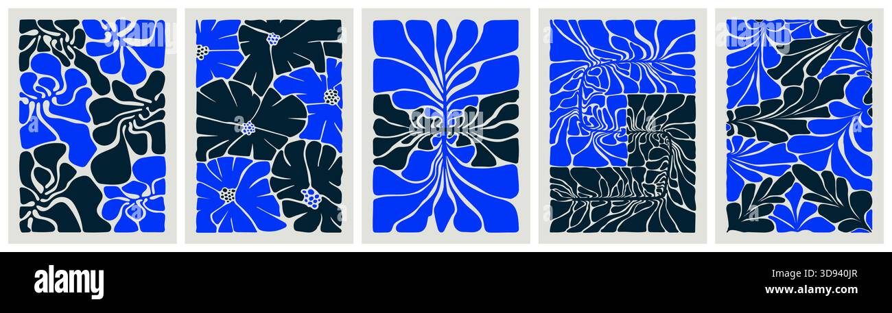 Floral art prints Cut Out Stock Images & Pictures - Alamy