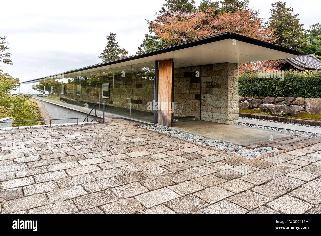 Serene view architectural pavilion hi-res stock photography and images ...