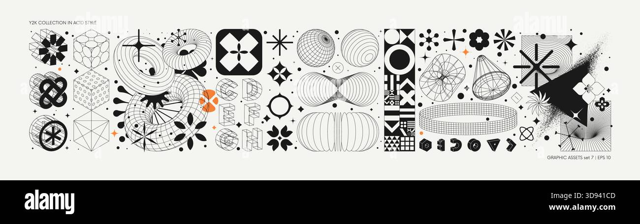 Wireframe 3d cube in Stock Vector Images - Alamy