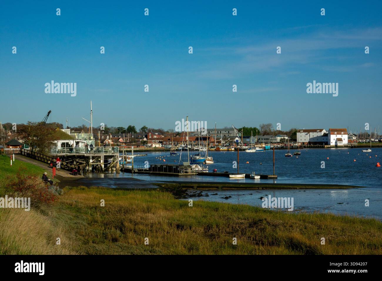 Kyson point Woodbridge, Suffolk, England, River Deben Stock Photo - Alamy