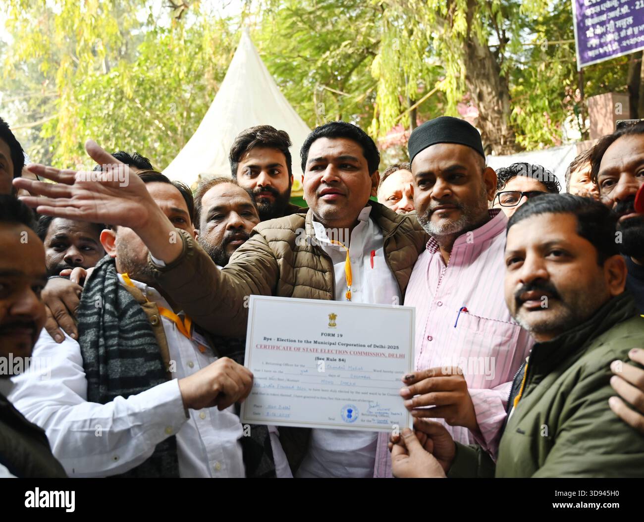 NEW DELHI, INDIA - DECEMBER 3: Mohammad Imran candidate of All India ...