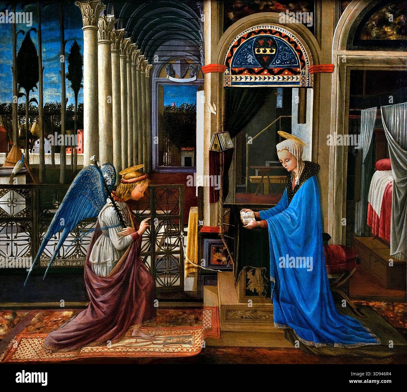 The Annunciation 1445 Fra Carnevale (1425–1484) Italy Italian Virgin ...