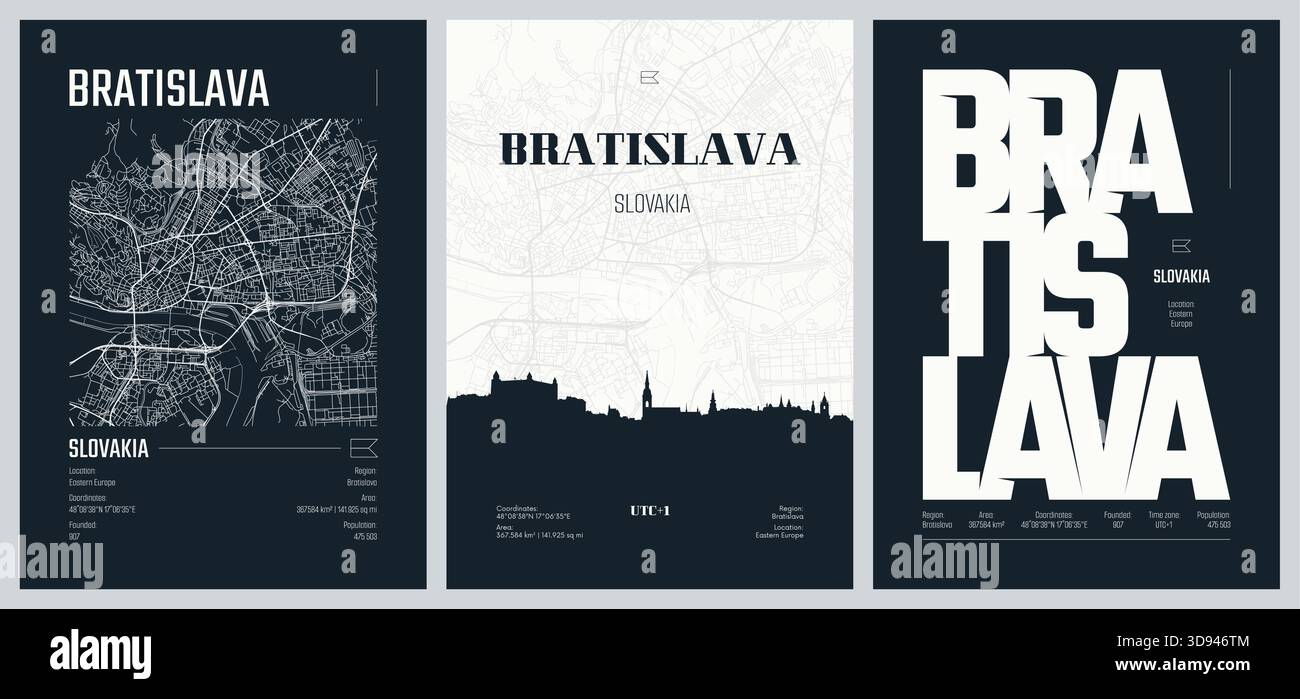 Traffic map bratislava hi-res stock photography and images - Alamy