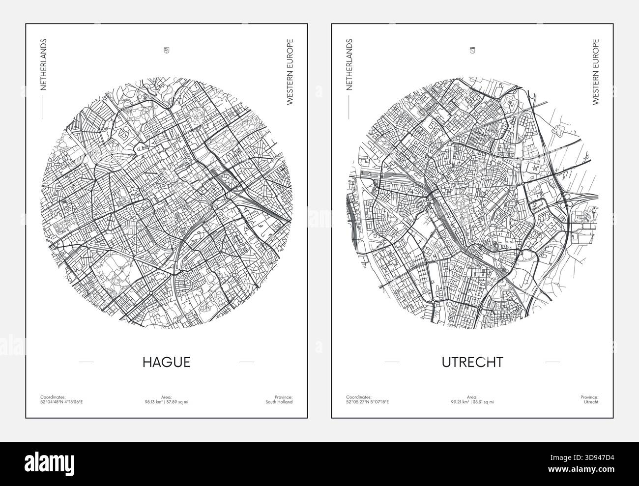 Hague travel Stock Vector Images - Alamy