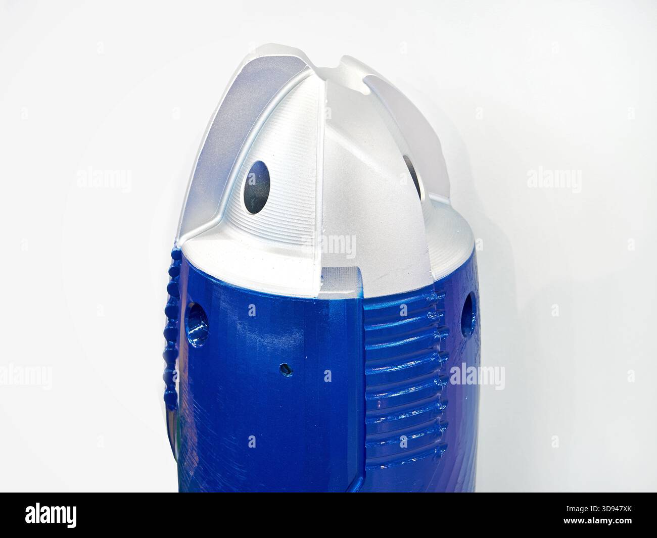 Drill bit for oil wells on exhibition Stock Photo - Alamy
