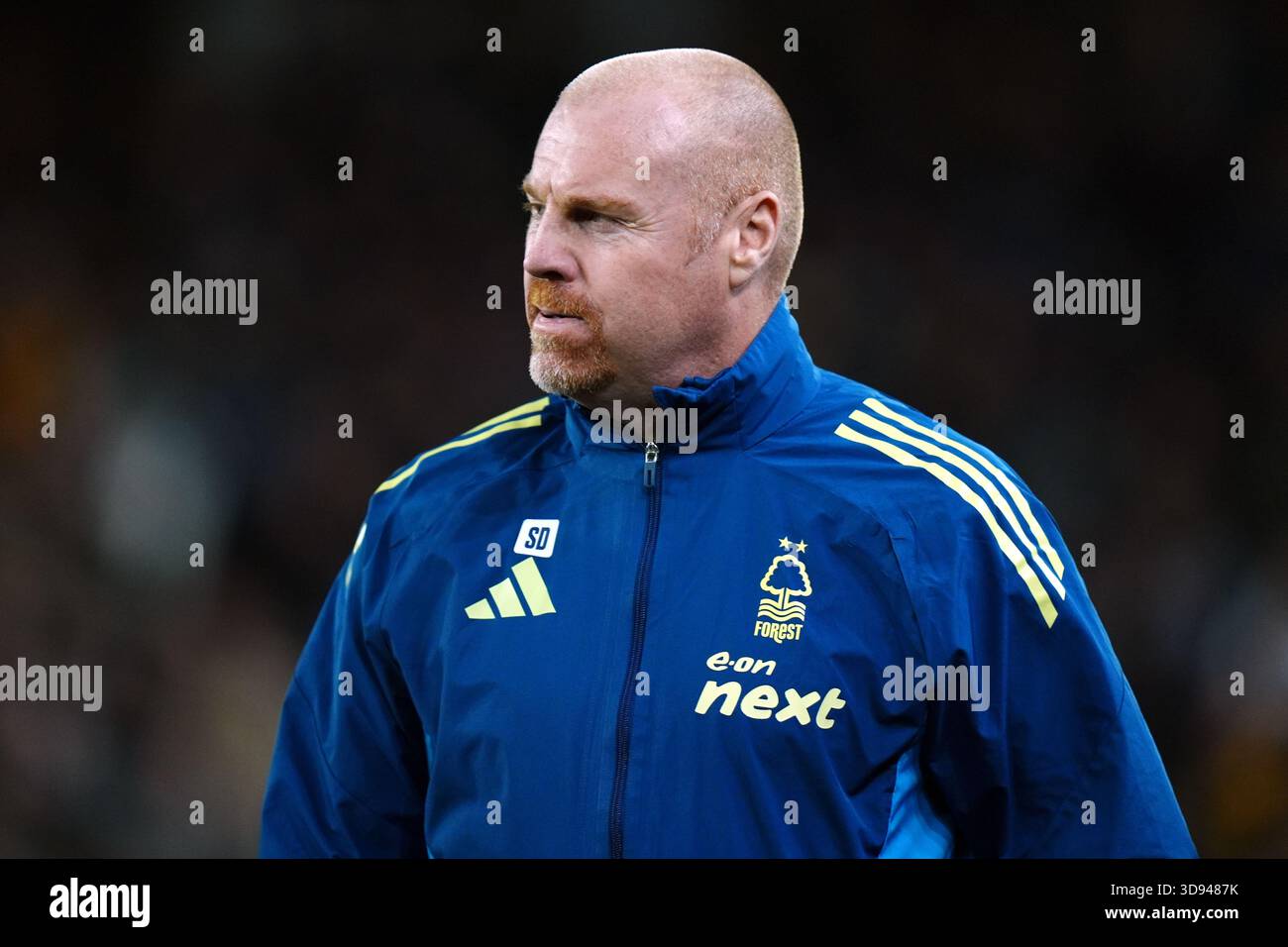 Nottingham Forest manager Sean Dyche before the Premier League match at ...