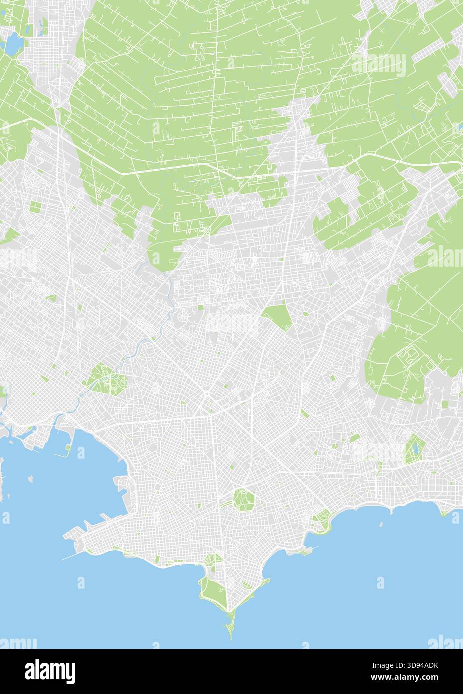 City map montevideo color Stock Vector Images - Alamy