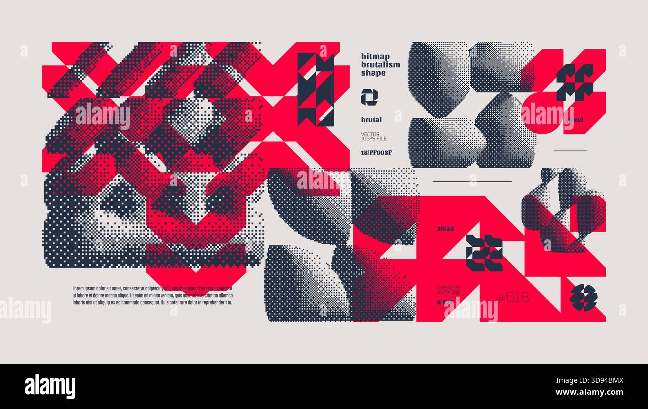 8 bit glitch Stock Vector Images - Alamy