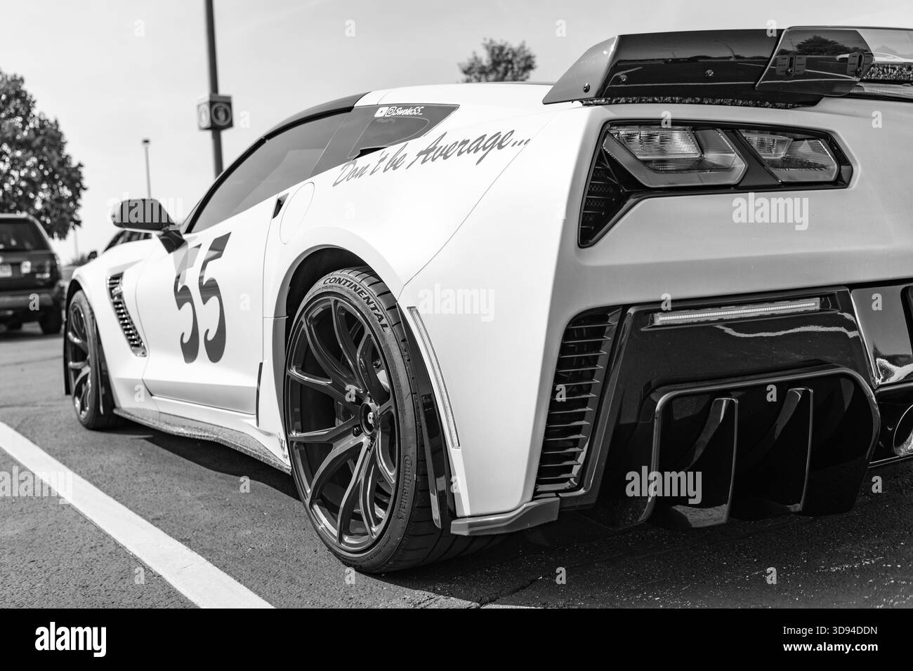 Chicago, Illinois, USA - September 08, 2024: Chevrolet Corvette C7 ...