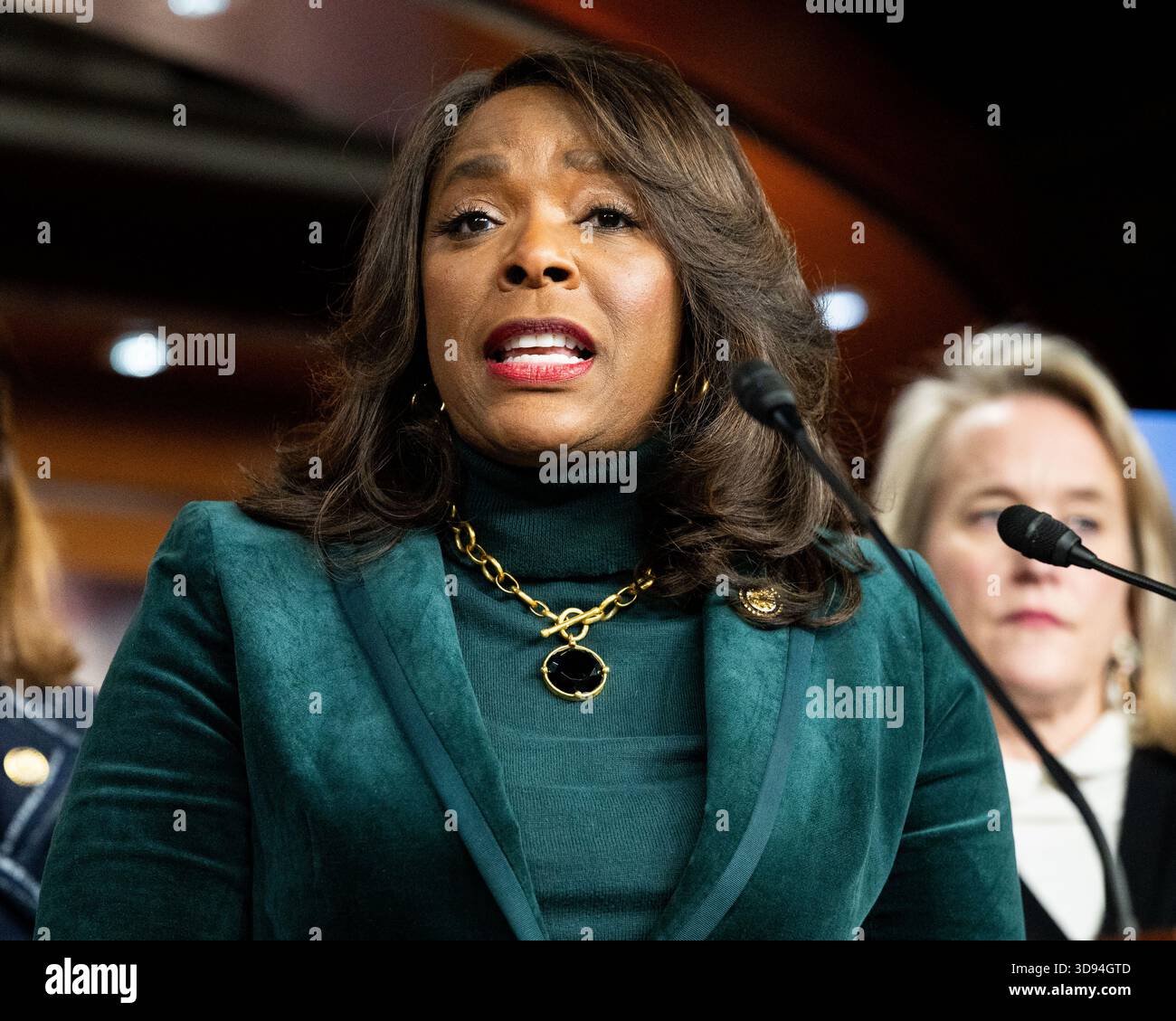 U.S. Representative Terri Sewell (D-AL) speaking about the New Democrat ...