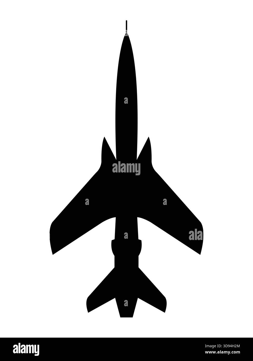 F-105 Thunderchief fighter jet icon. us army symbol. isolated vector ...