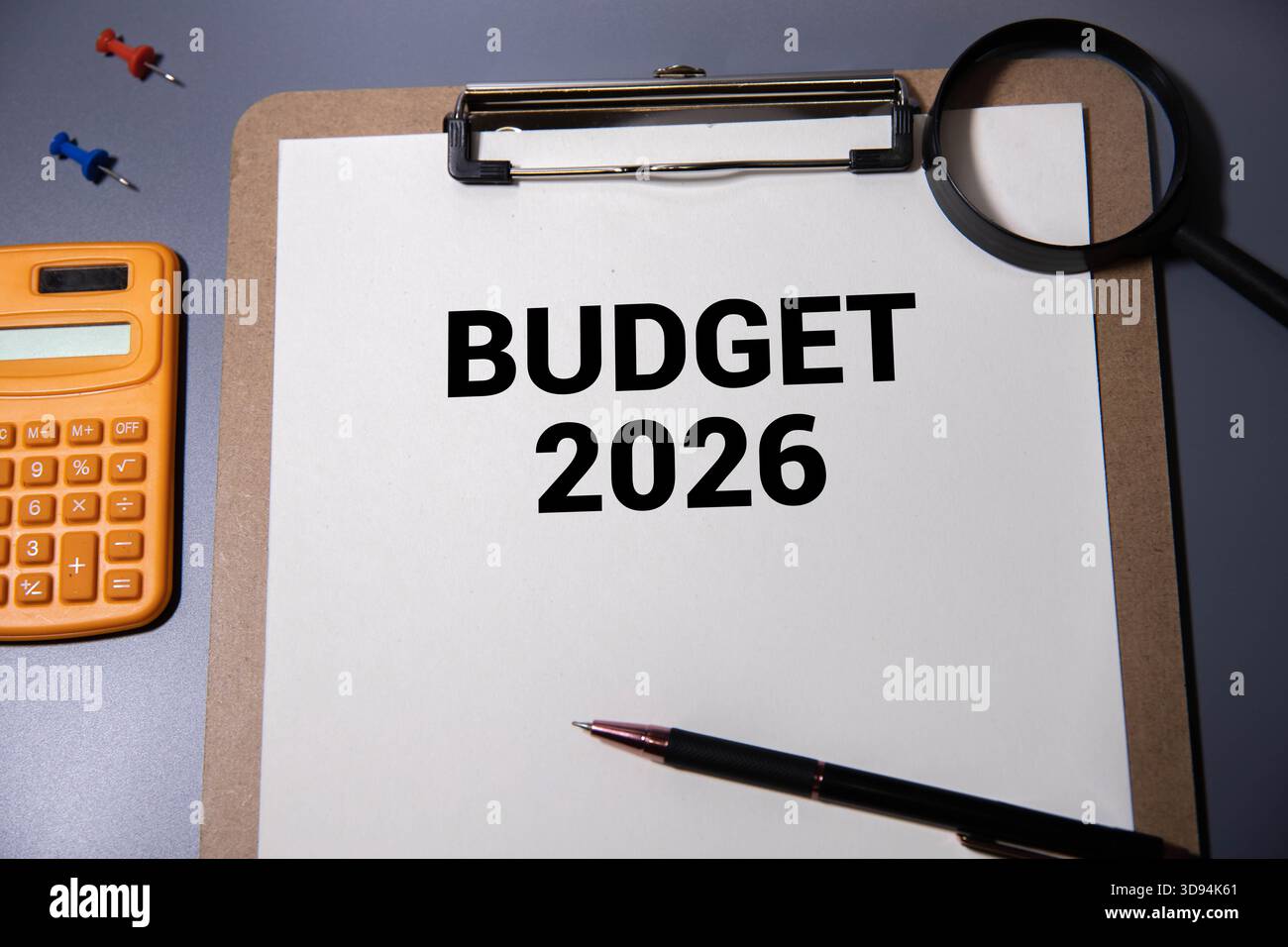Budget 2026 symbol. Concept words Budget 2026 on beautiful wooden ...