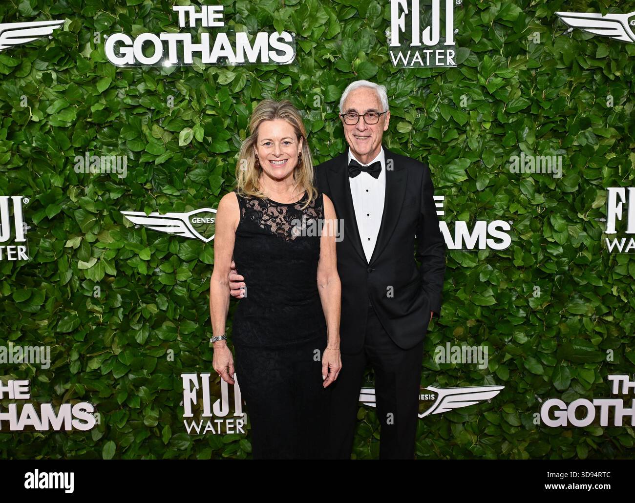Pascale Janowitz, left, and James A. Janowitz attend The Gotham Film ...