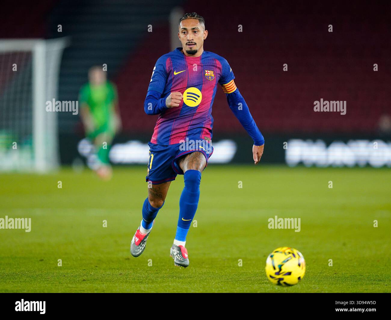 Raphael Dias Belloli Raphinha of FC Barcelona during the La Liga EA ...