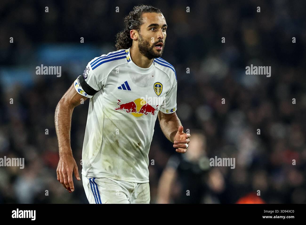 Dominic Calvert-Lewin of Leeds United during the Premier League match ...