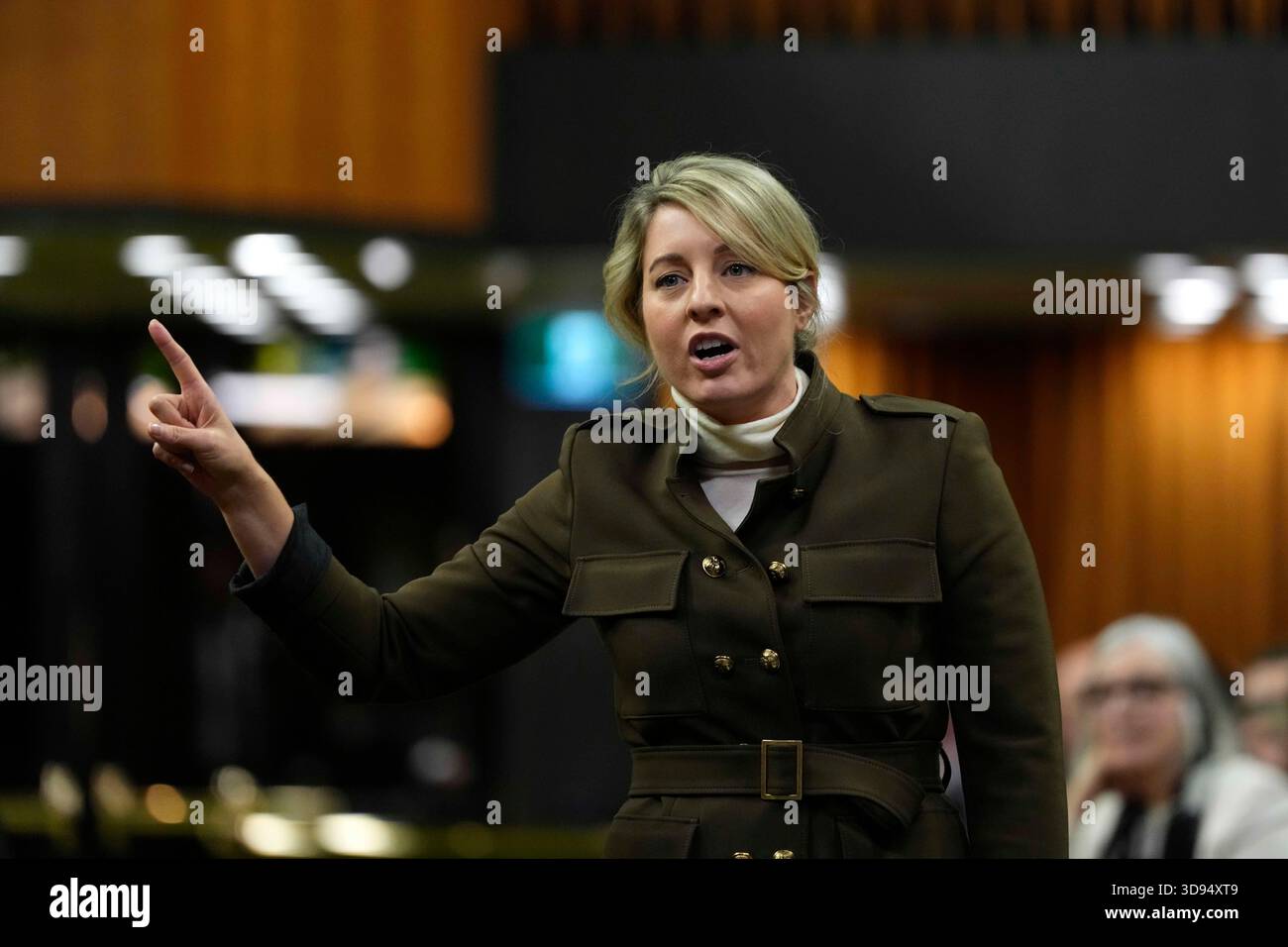 Minister of Industry Melanie Joly rises during Question Period in the ...