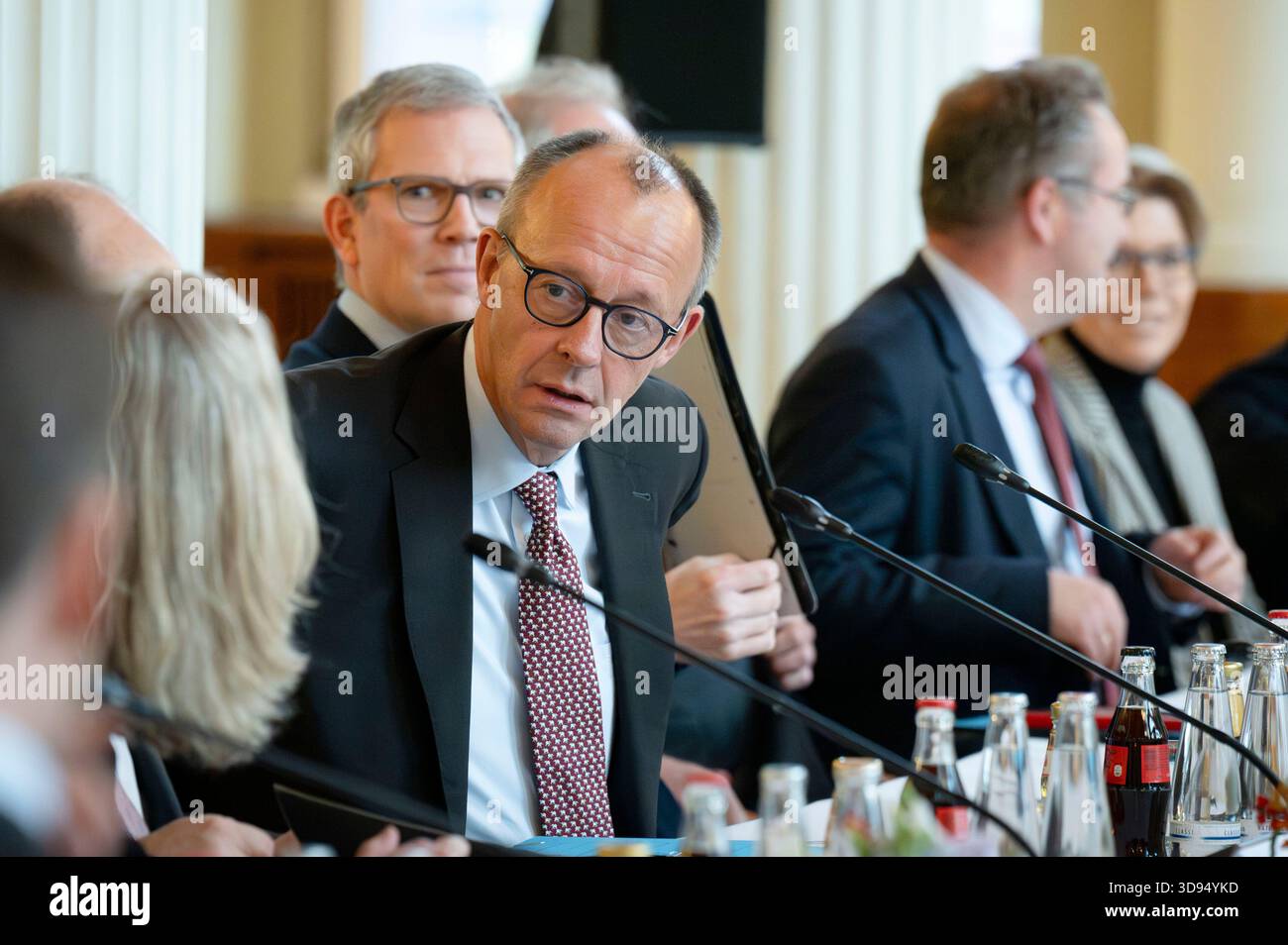 Friedrich Merz during the official visit of the Federal Chancellor at ...