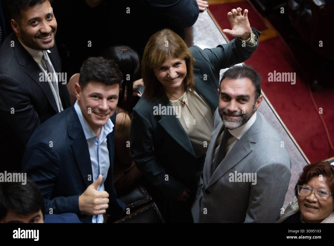 December 3, 2025, Buenos Aires, Buenos Aires, Argentina: Senator ...