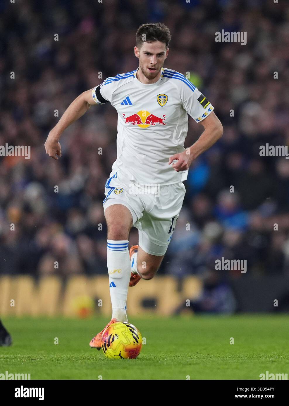 Leeds United's Anton Stach during the Premier League match at Elland ...