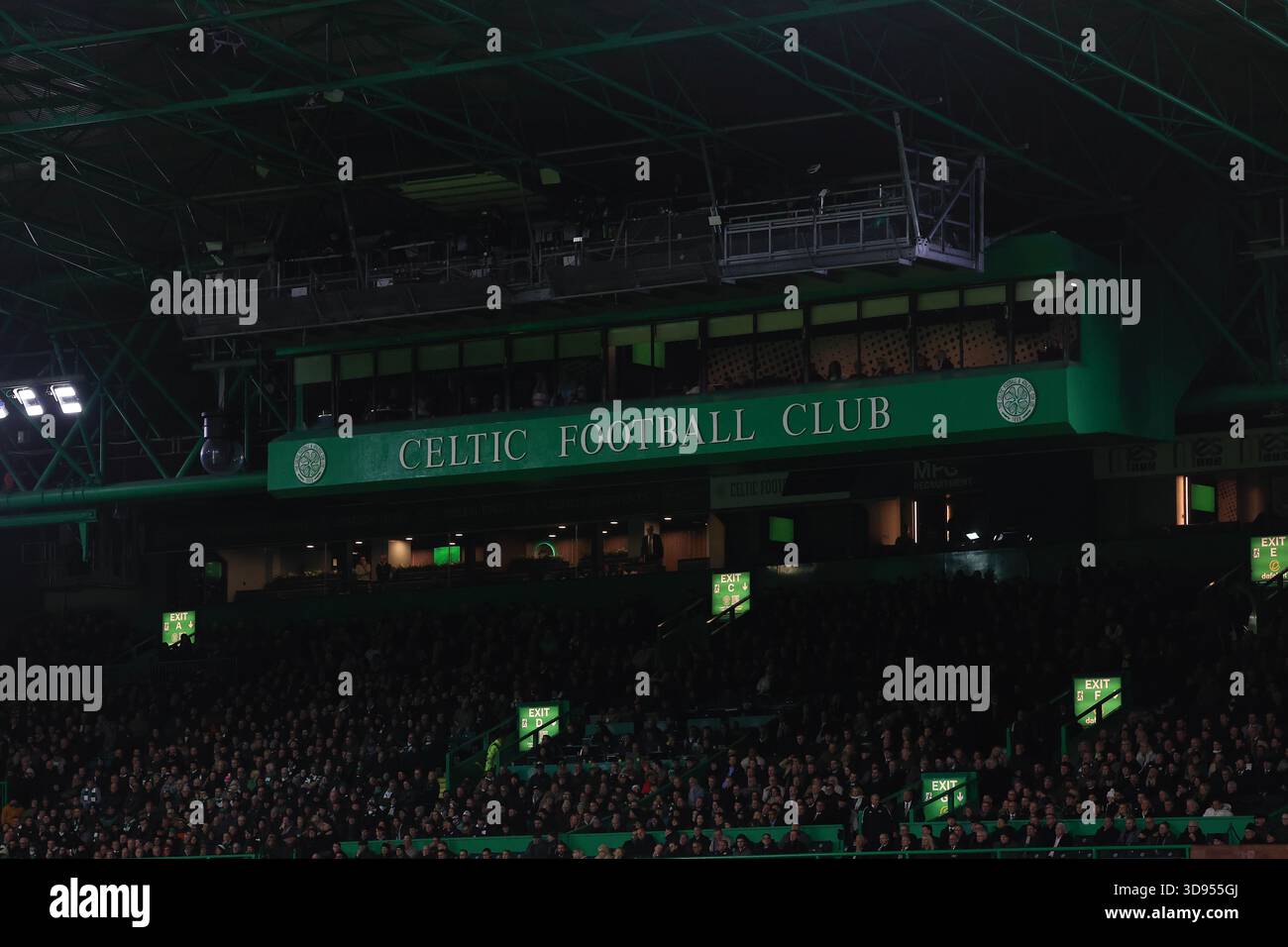 3rd December 2025; Celtic Park, Glasgow, Scotland: Scottish Premiership Football, Celtic versus ...