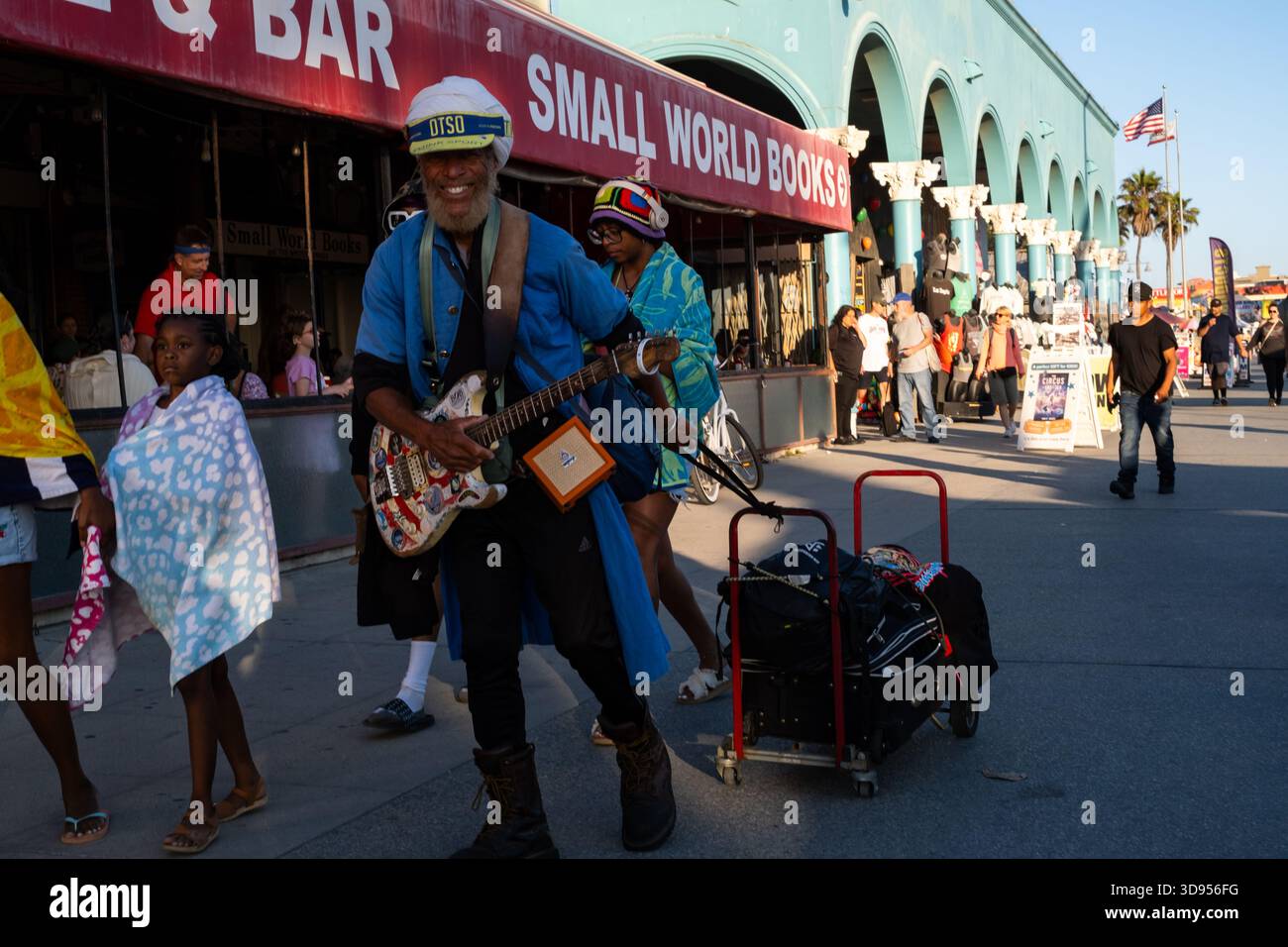Los Angeles, USA. 1st Jul, 2024. Famous Harry Perry on the Venice Beach ...
