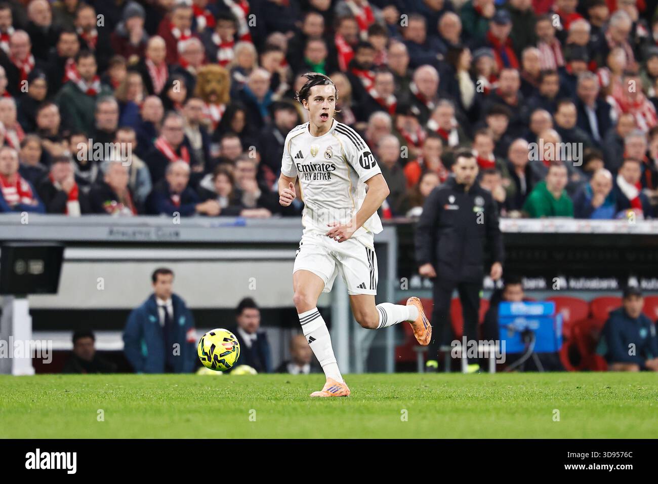 Alvaro Carreras (Real), DECEMBER 3, 2025 - Football / Soccer : Spanish "La Liga EASports" match ...