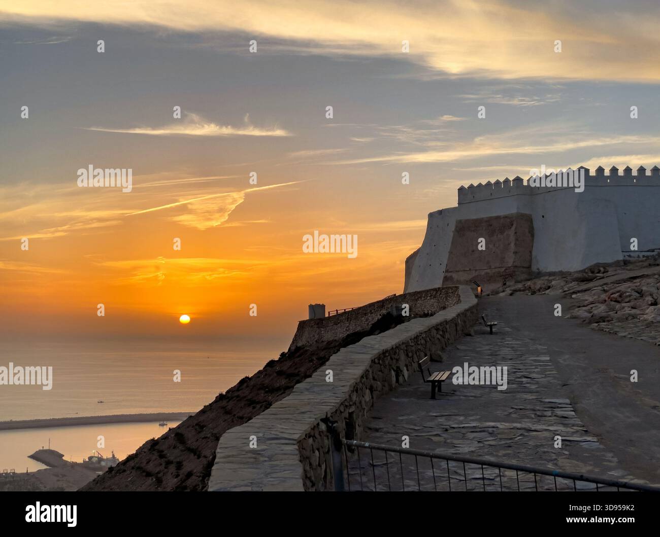 Agadir, Morocco 11 november, 2023, The majestic ancient fortress Kasbah ...