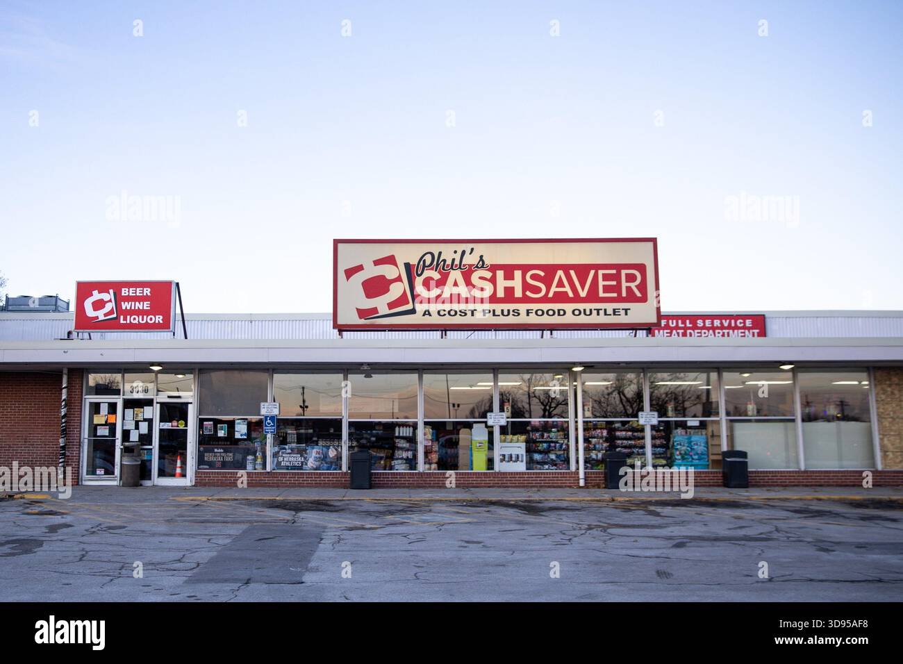 A general view of Phil's Cashsaver, is seen where a shooting had ...