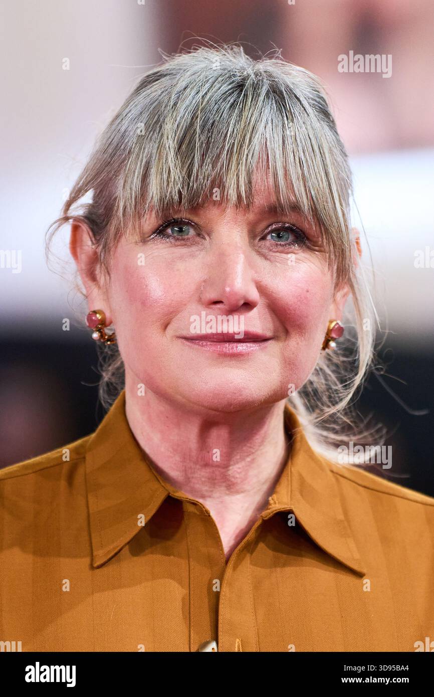Kate Solomon poses for photographers upon arrival at the World premiere ...