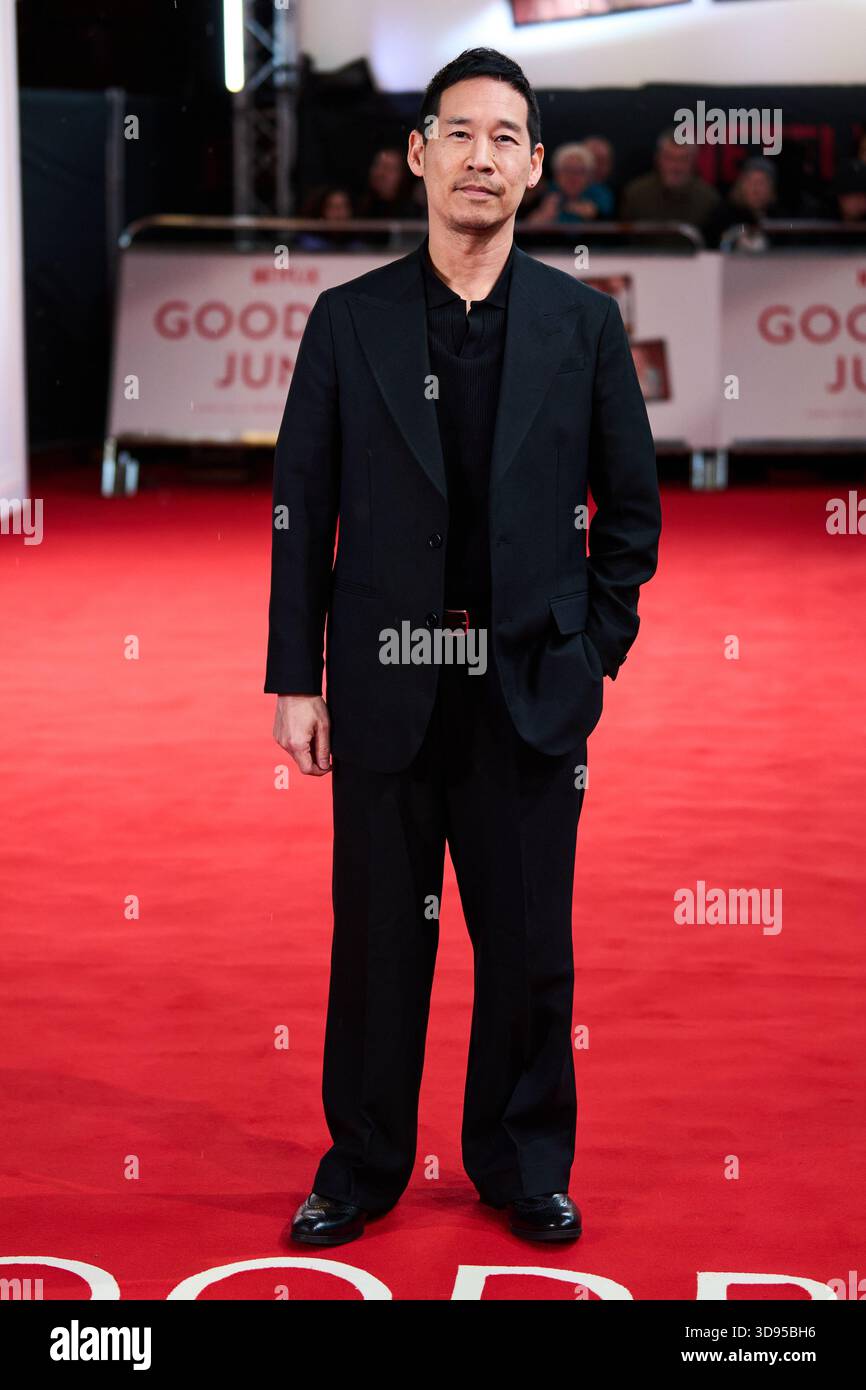 Dan Li poses for photographers upon arrival at the World premiere of ...