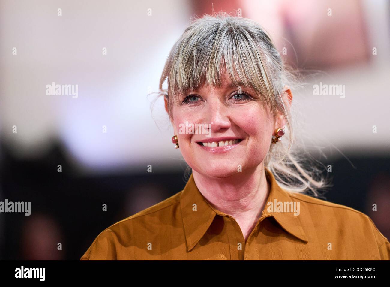 Kate Solomon poses for photographers upon arrival at the World premiere ...
