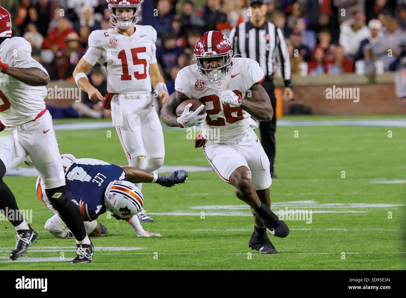 AUBURN, AL - NOVEMBER 29: Alabama Crimson Tide running back Jam Miller ...
