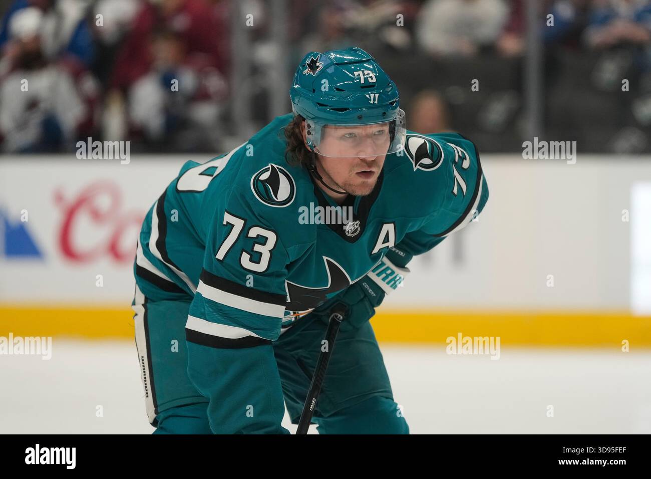 San Jose Sharks center Tyler Toffoli (73) during an NHL hockey game ...