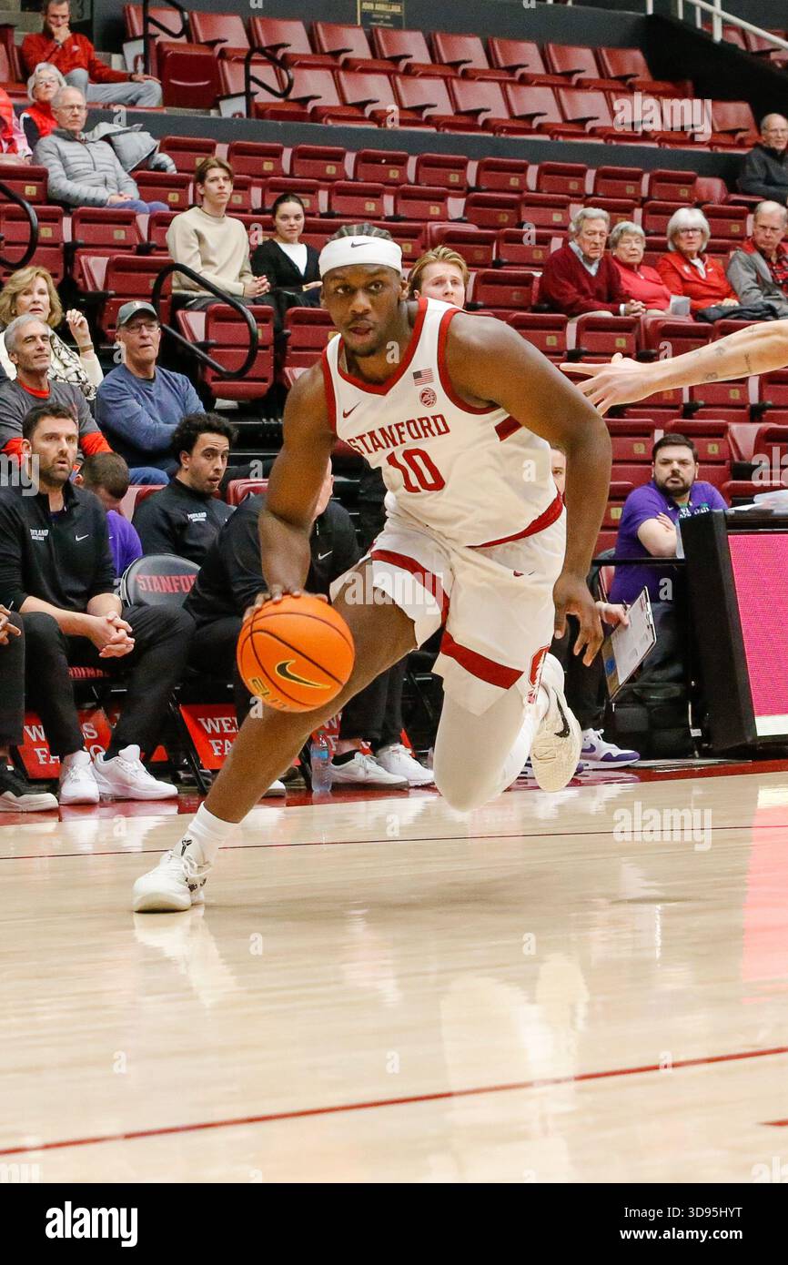 STANFORD, CA - DECEMBER 01: Stanford Cardinal F Chisom Okpara (10 ...