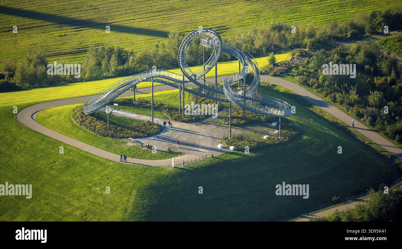 Tiger turtle magic mountain landmark on heap in duisburg huckingen hi ...